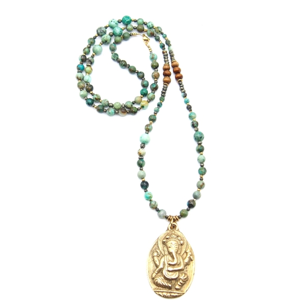 magnifique collier Boho artisanal indou