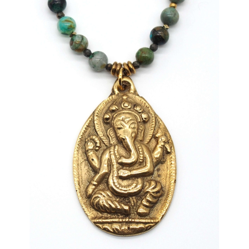 magnifique collier Boho artisanal indou